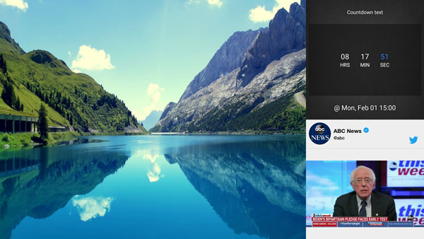 Countdown App - Digital Signage App