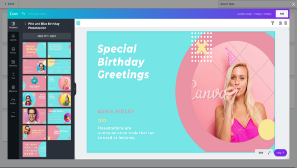 Canva - Digital Signage App