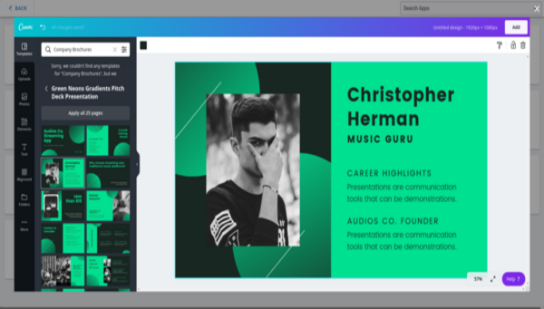 Canva - Digital Signage App